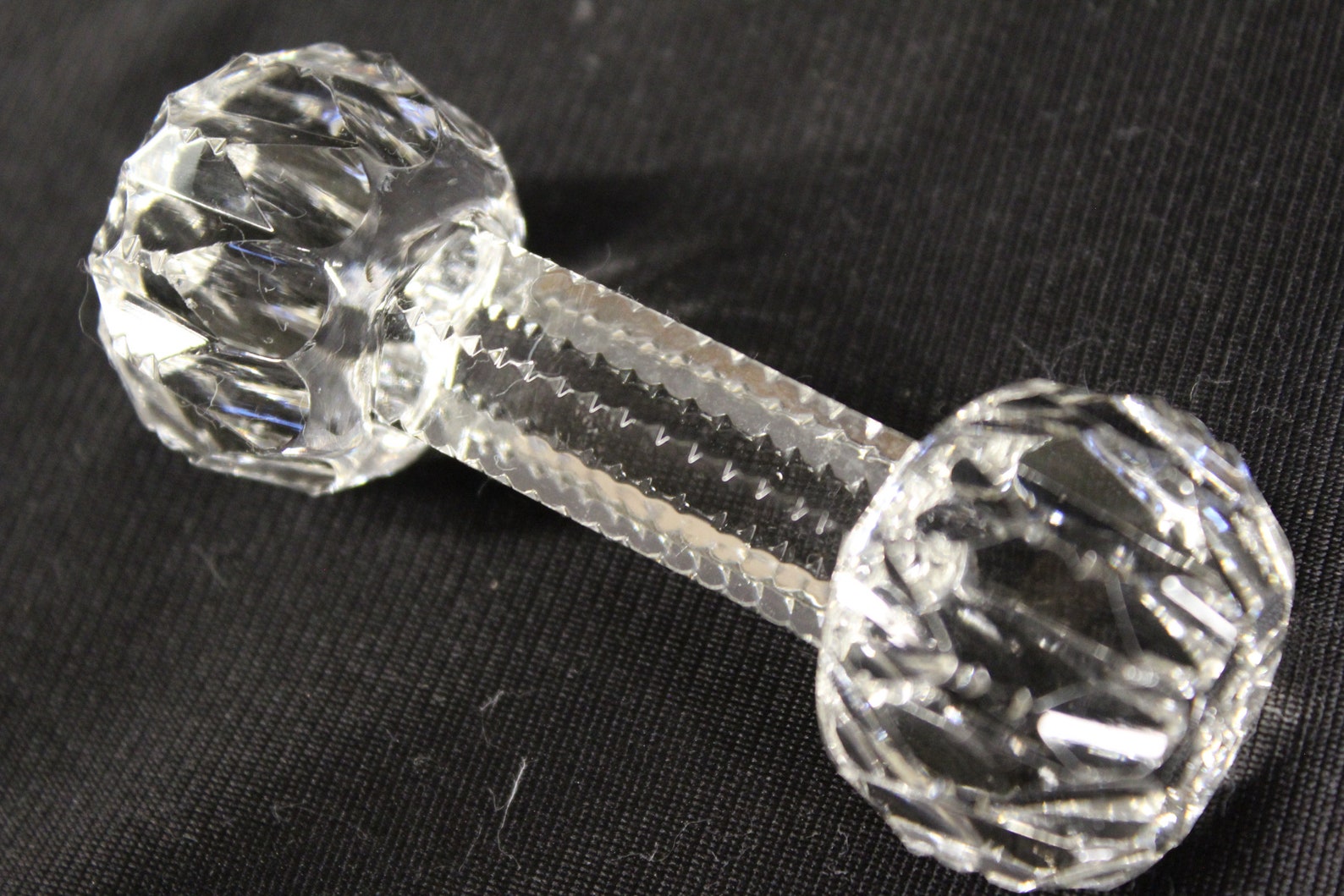 American Brillant Cut Glass Knife Rest - Etsy