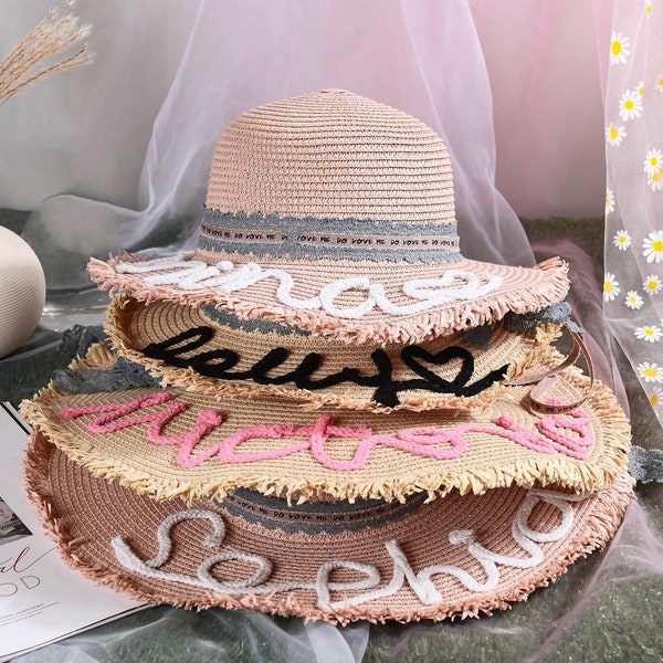 Custom Beach Hat - Etsy