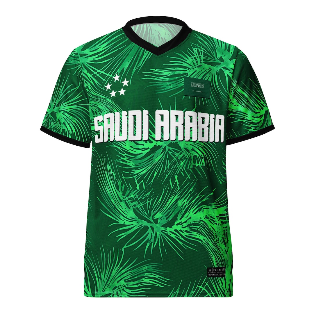 Saudi Arabia Soccer Jersey Saudi Arabia National Flag Saudi - Etsy