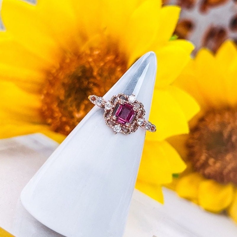 Emerald Cut Spinel Ring for Her Personalized Gift for Her - Etsy