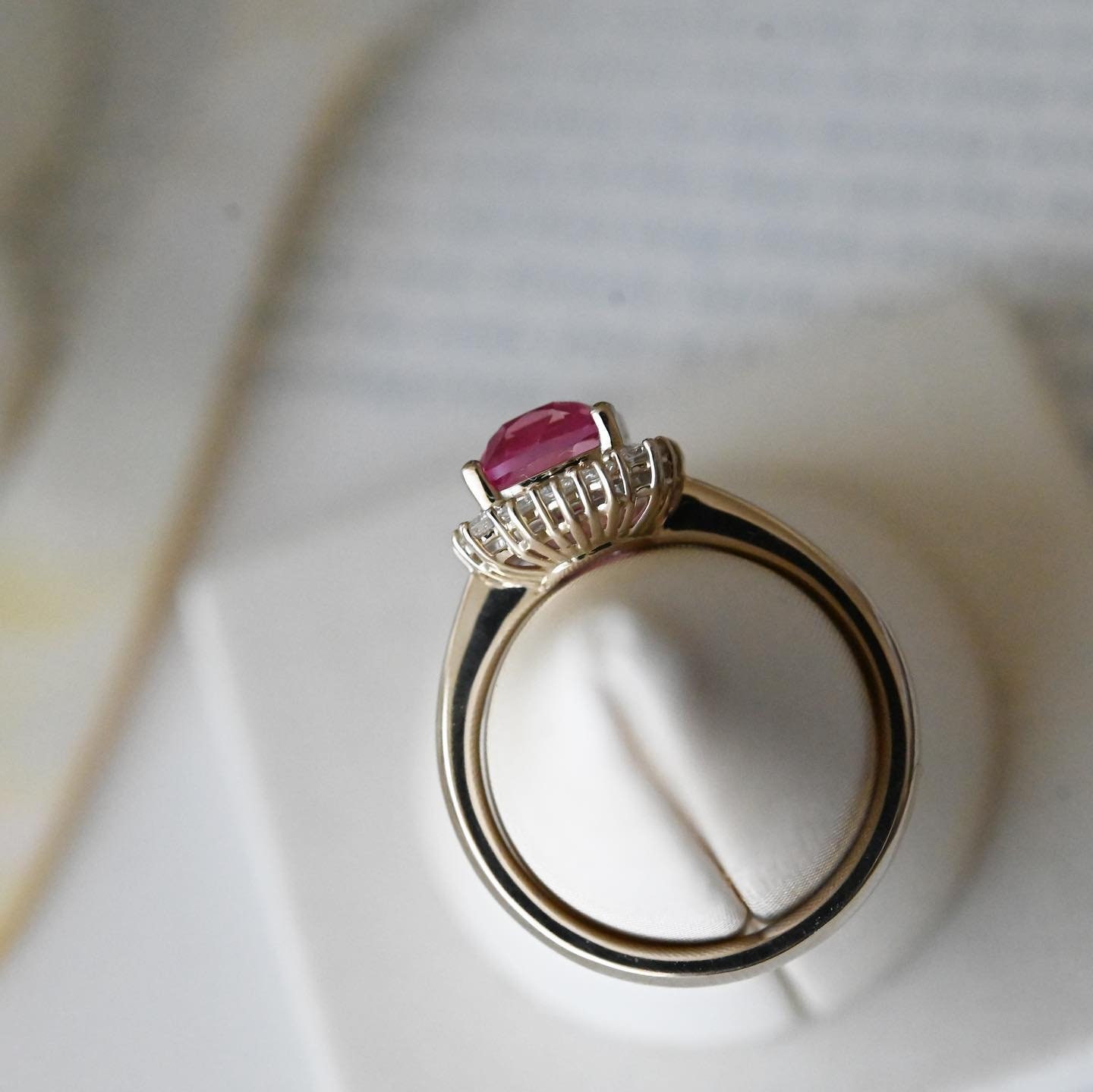 Pink Spinel Ring for Her Personalized Gift for Her Engagement - Etsy