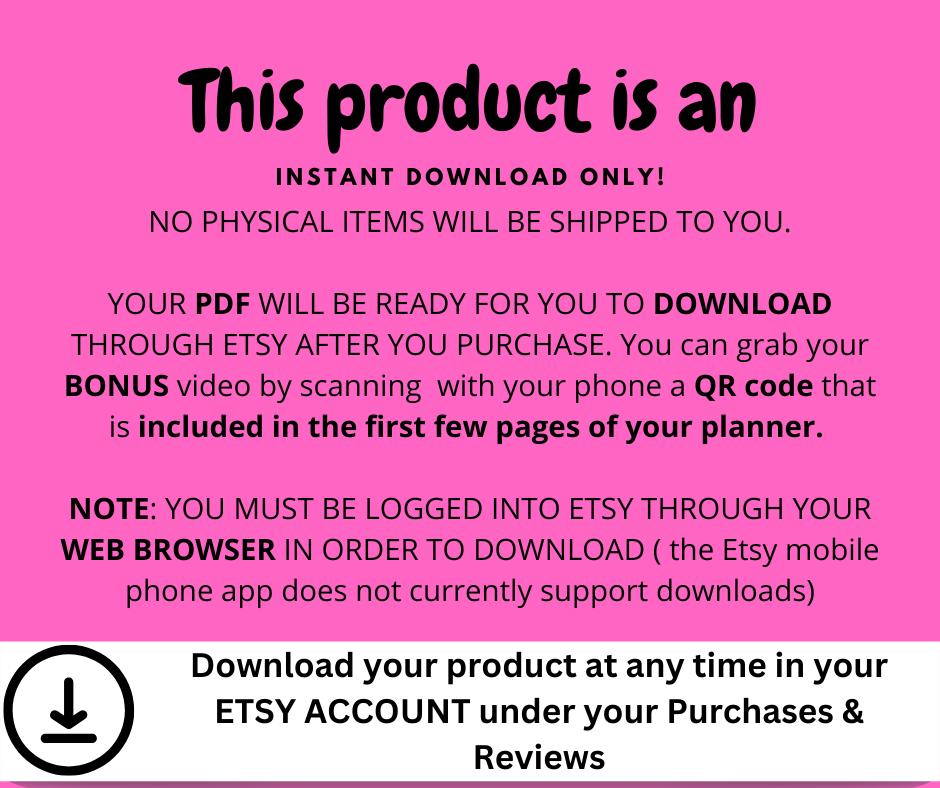 Printable, Interactive QR Code Emergency Planner Binder, "what If ...