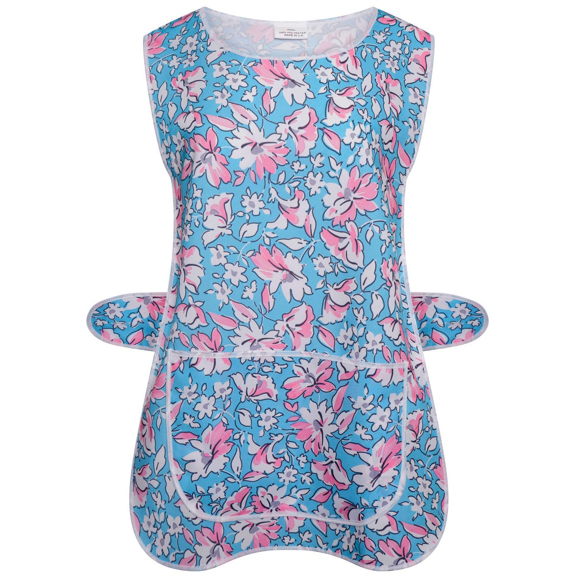 Ladies Womens Tabard Floral Home Work Tabards Overall Kitchen Cleaning ...