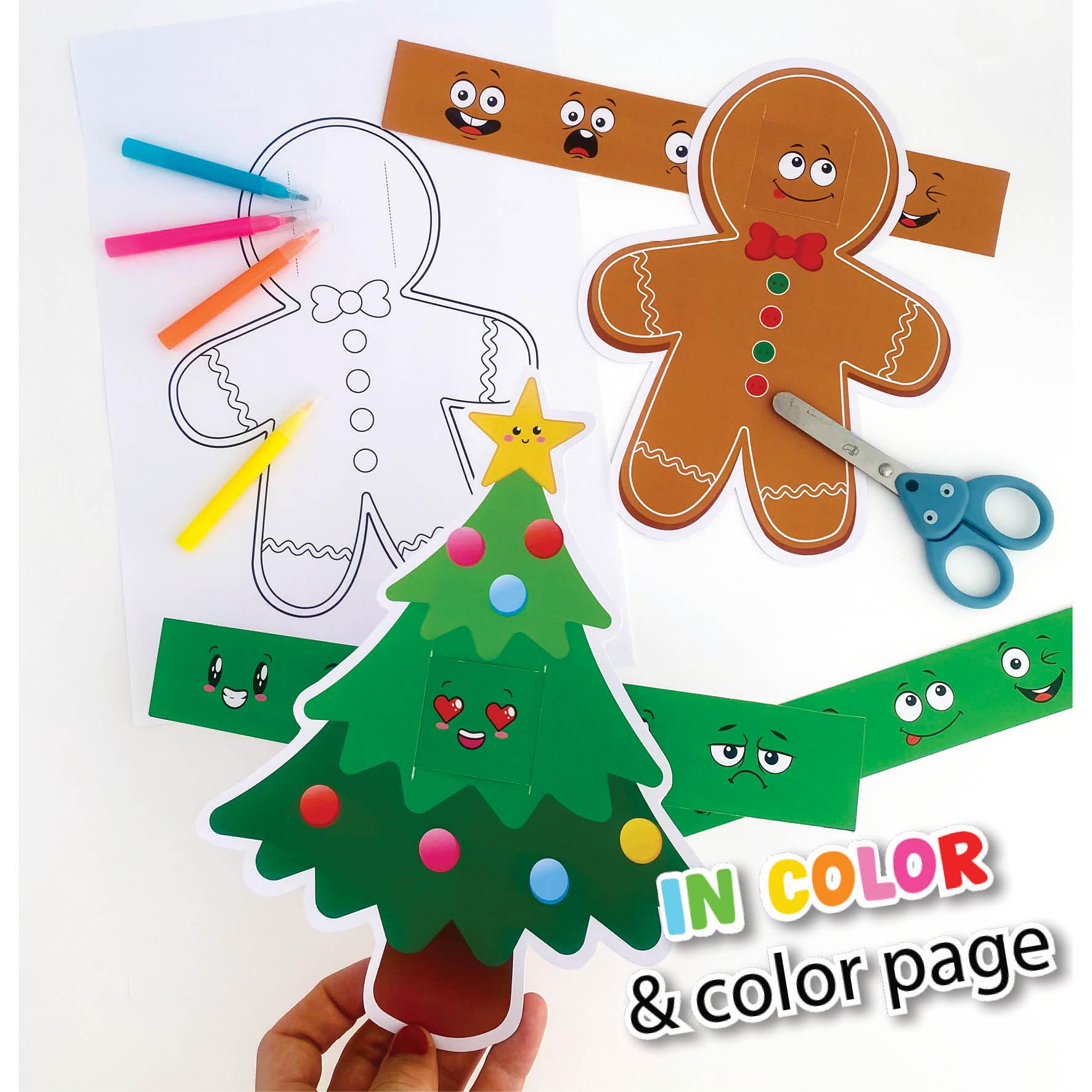 FUN Low Prep Christmas Activity Preschoolers, 4 Christmas Puppets With ...