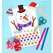 Snowman Printable Craft Template Kids Build a Snowman Preschool Craft ...