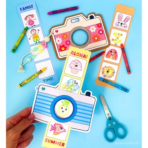 Printable Camera Craft for Kids Photography Worksheet Preschool Camera ...