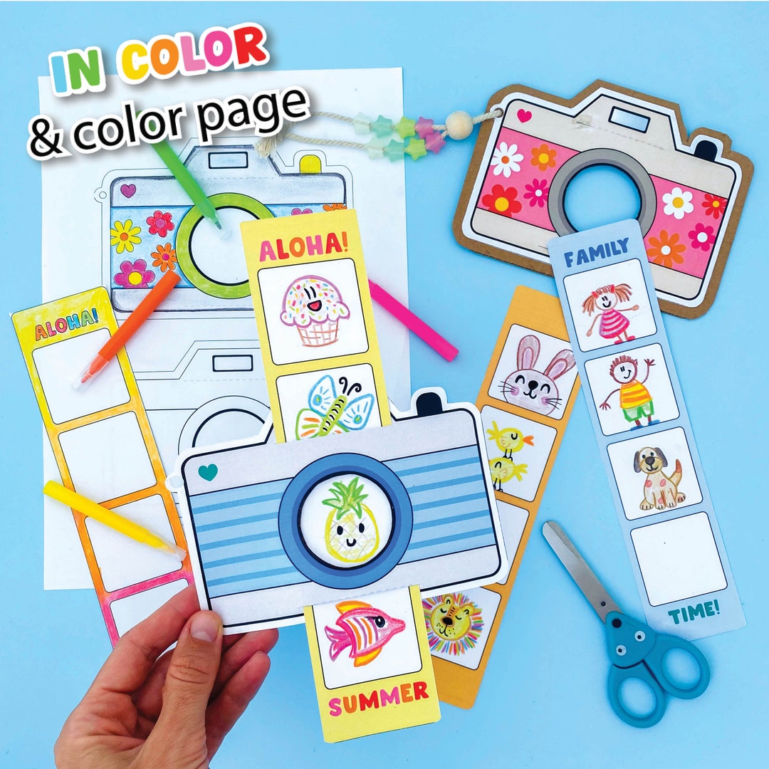 FUN Back to School Template My Summer Memories Worksheet Photography ...