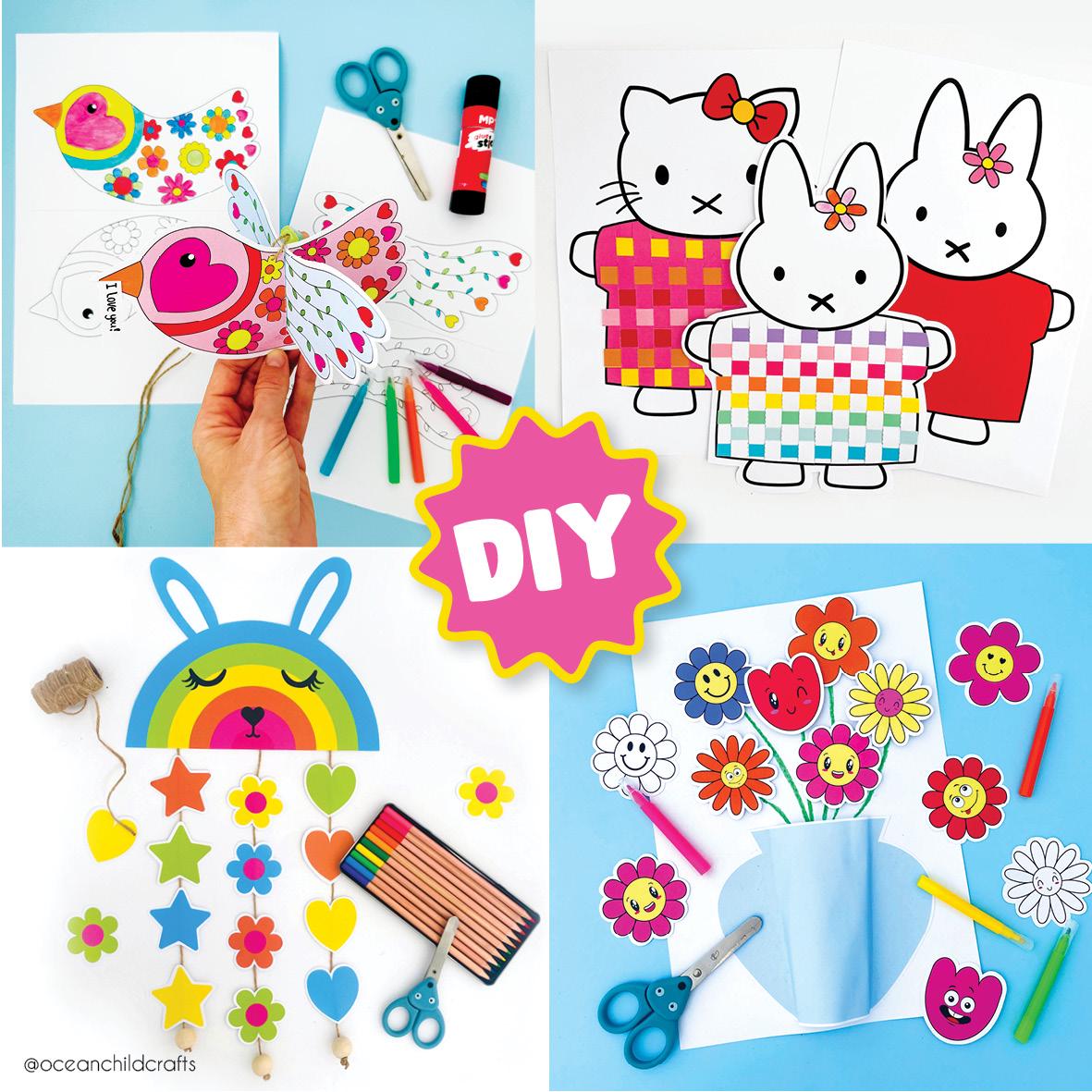 BIG Spring Craft Printable Bundle Kids Low Prep Activities Spring ...
