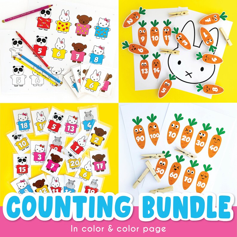 Summer Craft Bundle Kids Low Prep Art Activities Summer Printables Fine ...
