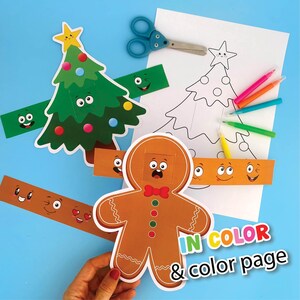 BIG Christmas Craft Bundle Printable Activities for Kids Holiday Paper ...