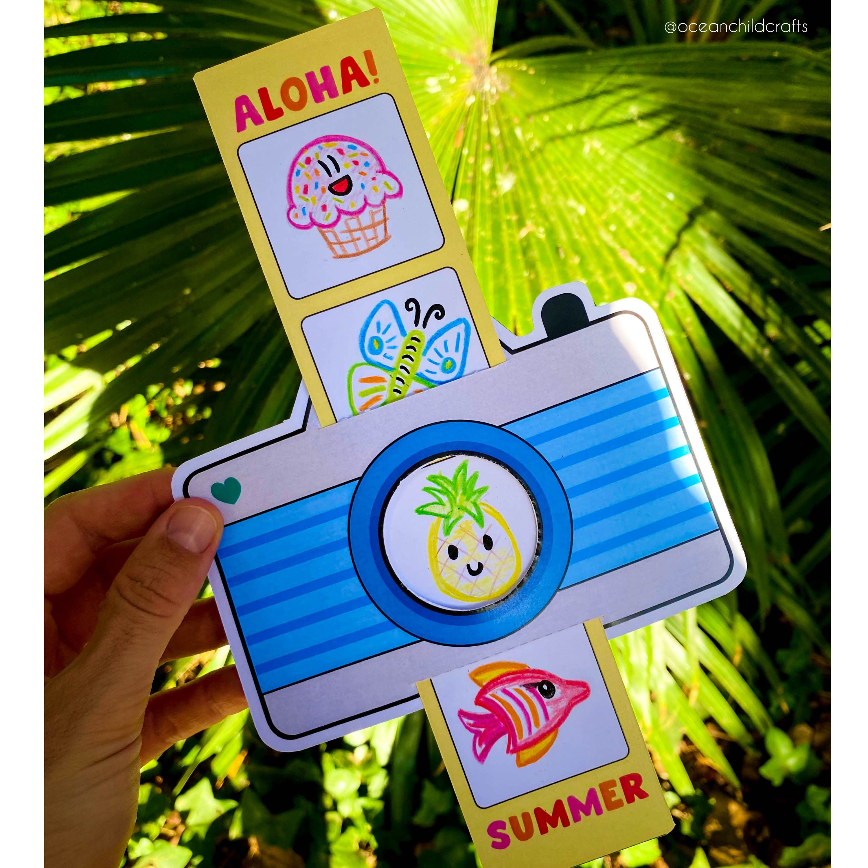 FUN Back to School Template My Summer Memories Worksheet Photography ...