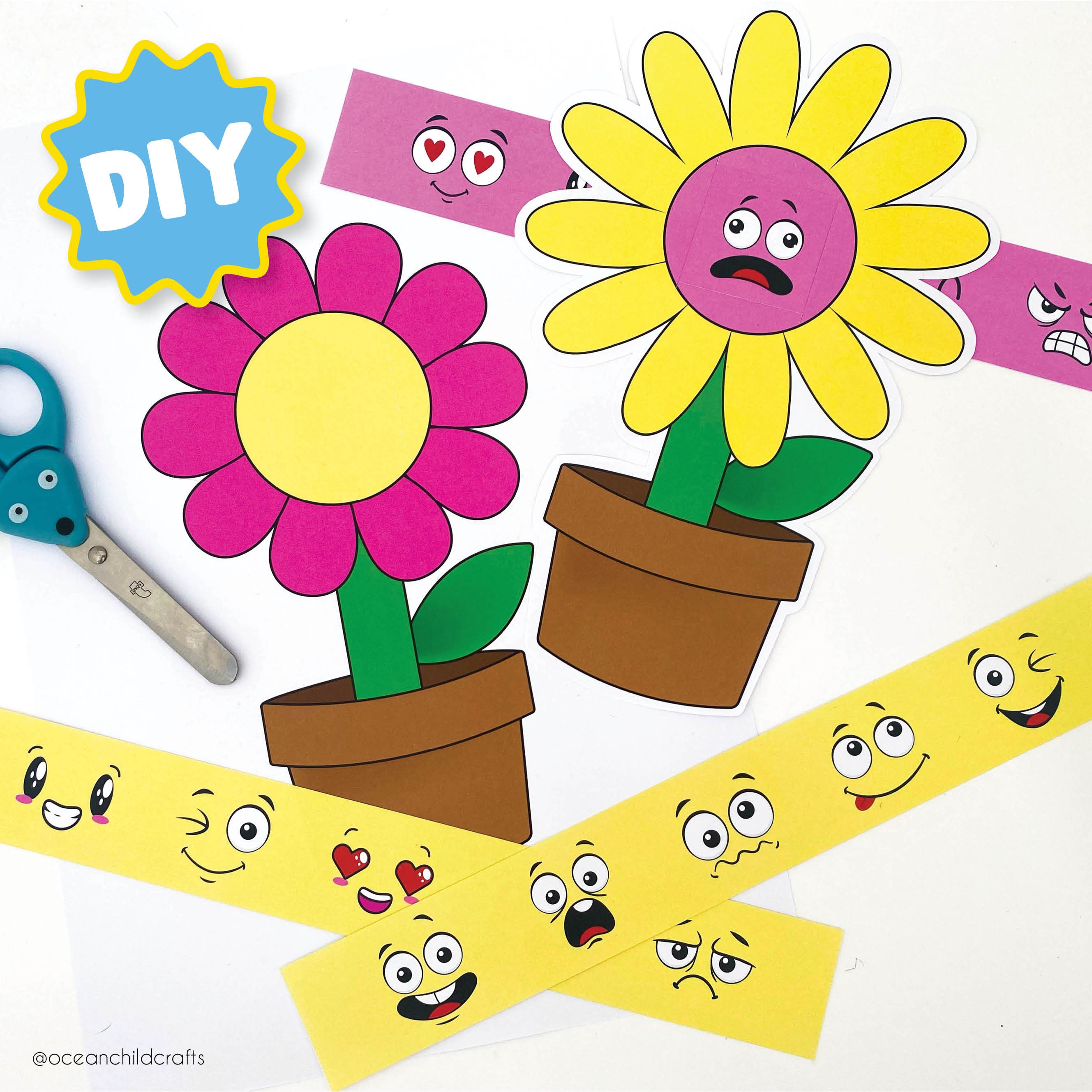 Emotions Activity Kids Feelings Activity Preschool Activity Emotions ...