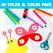 Butterfly Craft Kids Color Page, Printable Spring Activity, Butterfly ...