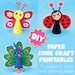 Craft Bundle Kids Paper Art Activity Preschool Art Project Kindergarten ...