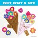 BIG Craft Printable Bundle Kids Summer Activities Montessori Worksheet ...