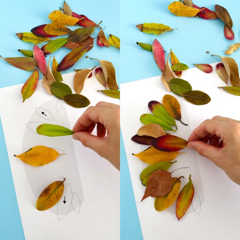 Woodland Animals Fall Craft Bundle – Hedgehog and Squirrel Printable ...