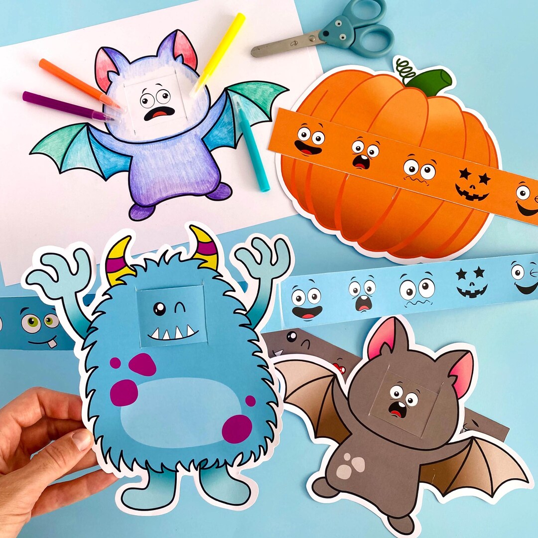 Printable Halloween Low Prep Craft Activity Classroom, Party Halloween ...