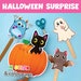 Printable Craft Halloween Activity, Pumpkin With Halloween Puppets ...