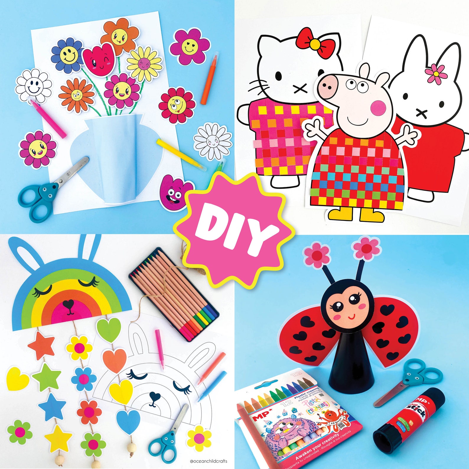 Back to School Activity Bundle, BIG Year Long Craft Bundle Fine Motor ...