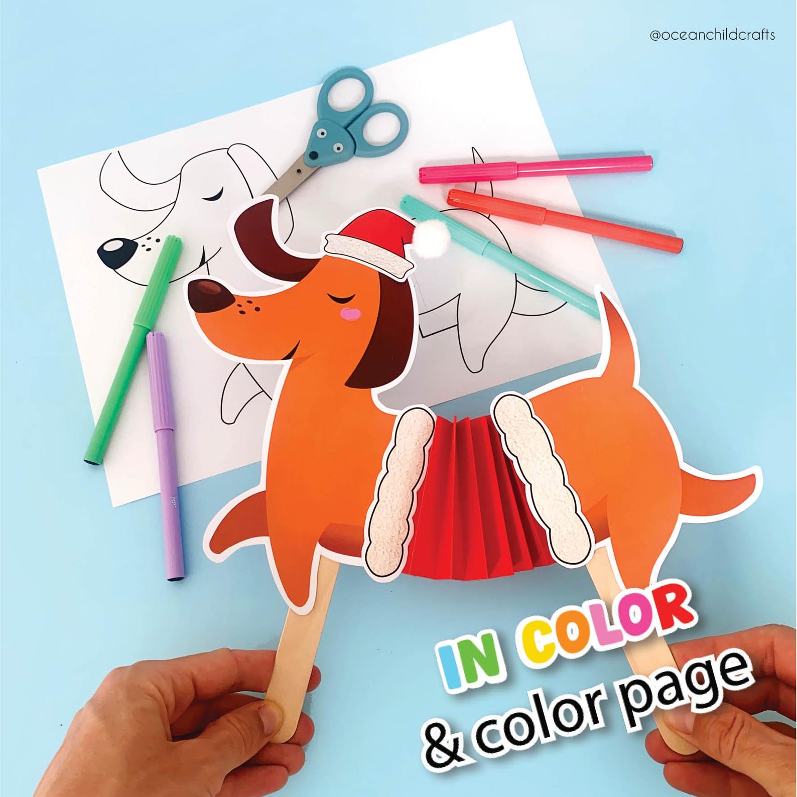 BIG Christmas Craft Bundle Printable Activities for Kids Holiday Paper ...