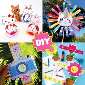 Back to School Activity Bundle, BIG Year Long Craft Bundle Fine Motor ...