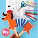 Dancing Dog Craft for Kids Pets Activities Cut & Color Printable ...