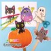 Printable Craft Halloween Activity, Pumpkin With Halloween Puppets ...