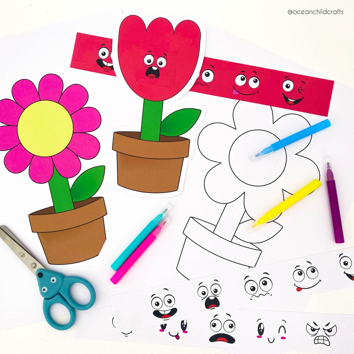 Emotions Activity Kids Feelings Activity Preschool Activity Emotions ...