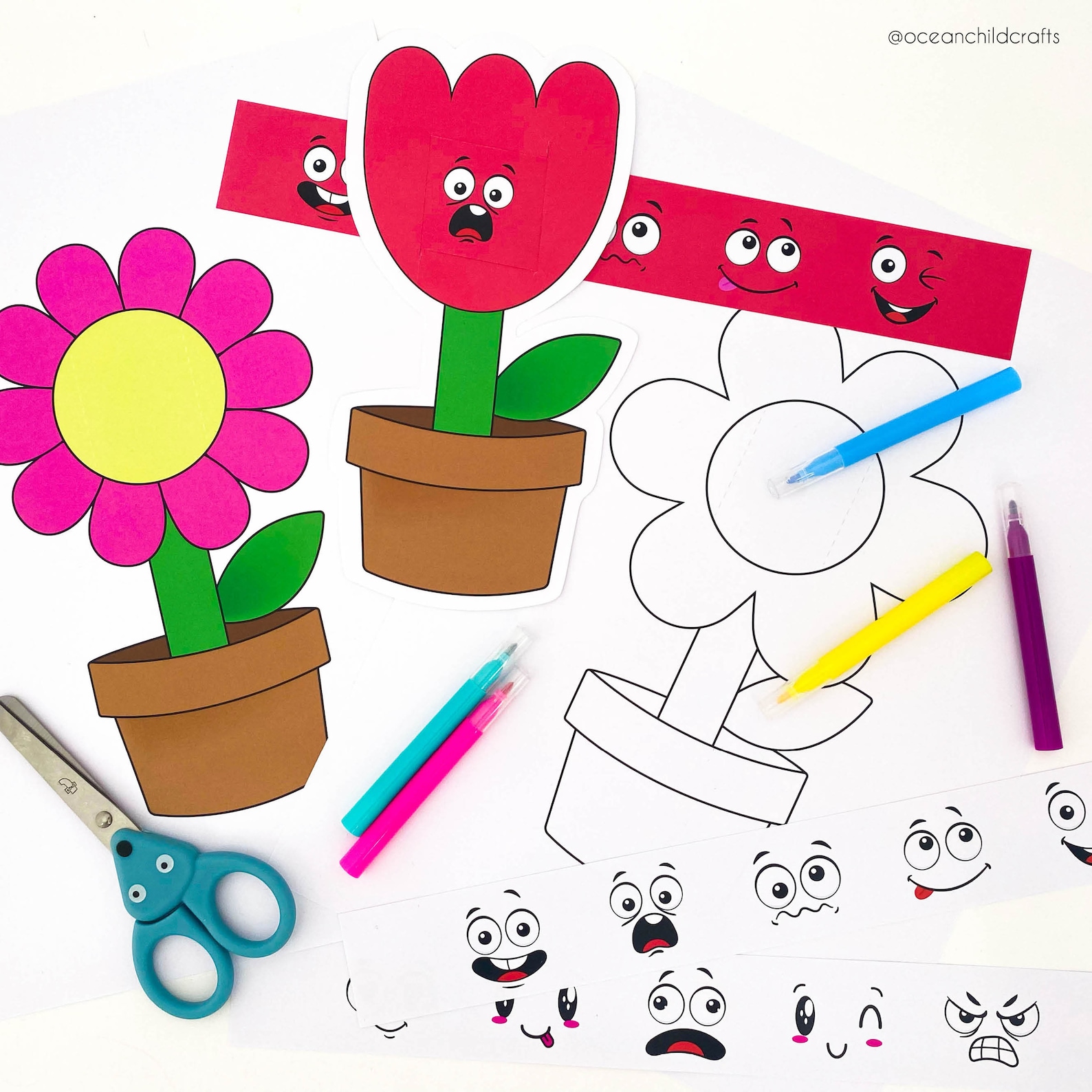 Emotions Activity Kids Feelings Activity Preschool Activity Emotions ...