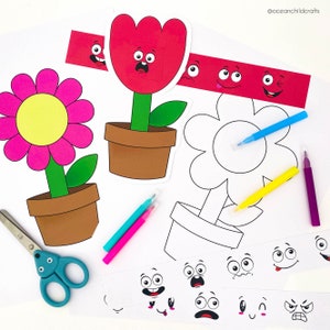 Emotions Activity Kids Feelings Activity Preschool Activity Emotions ...