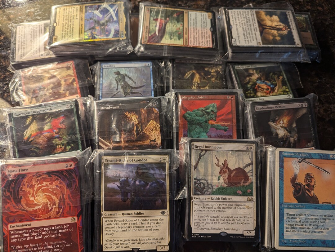 Magic Card Value Packs. 50 Cards per Pack. Includes Vintage, Current ...
