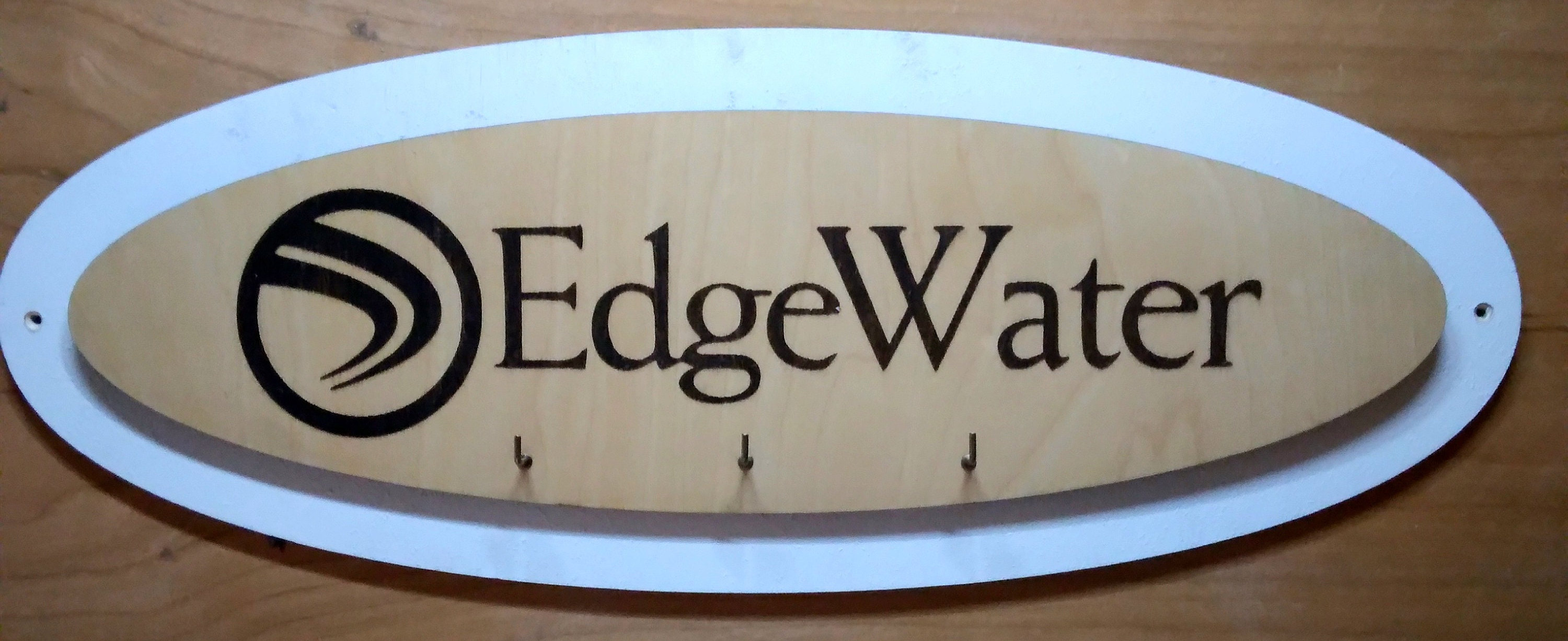 Edgewater Boats Keyholder Sign Plaque Decor FREE SHIPPING - Etsy