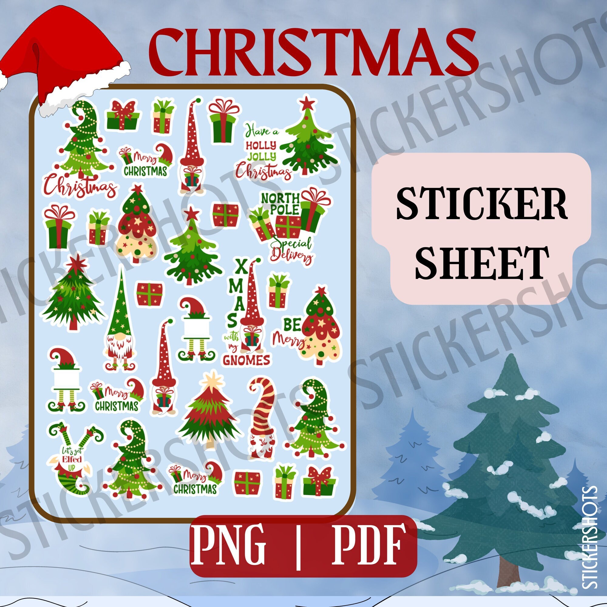 Printable Birthday Stickers, Birthday Sticker File Birthday Sticker ...