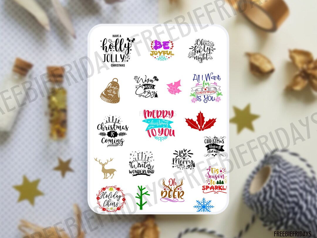 Birthday Printable Stickers, Birthday Stickers Download,stickers for ...
