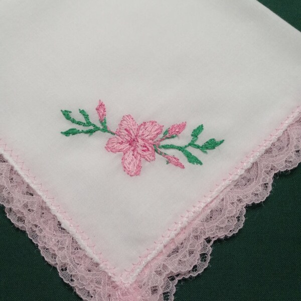Floral Handkerchief - Etsy