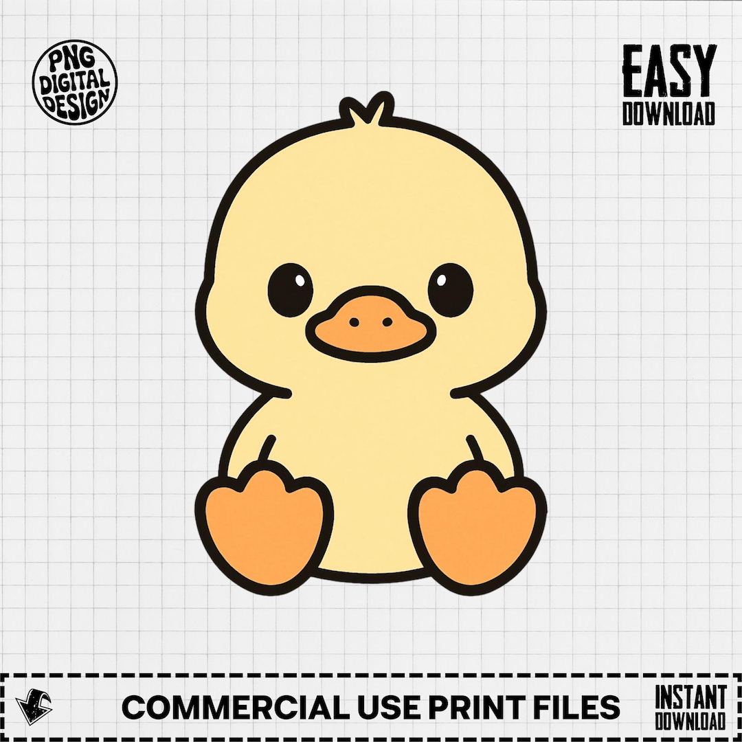 Baby Eend Clipart, Schattige Baby Dieren Clipart, Babykamer Clipart ...