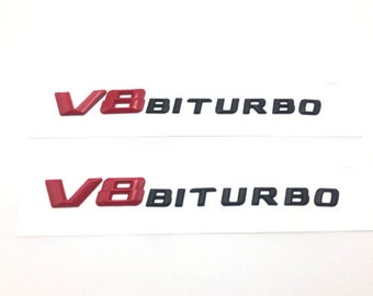 Mercedes V8 Badge - Etsy