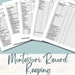 Montessori Record Keeping for Classroom or Homeschool Settings ...