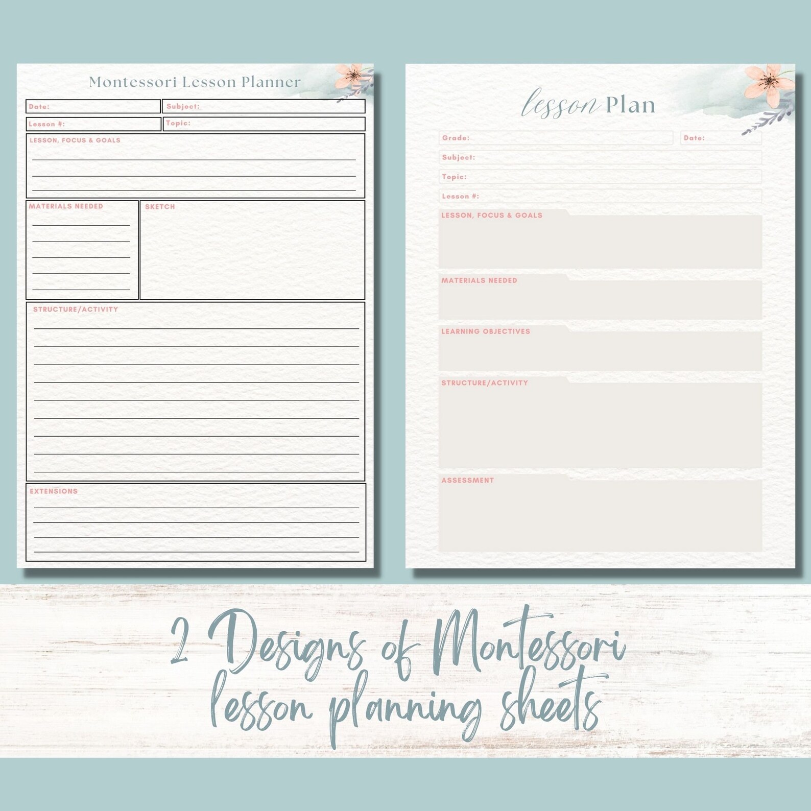 The Ultimate Montessori Teacher Planner January 2024-december 2025 ...