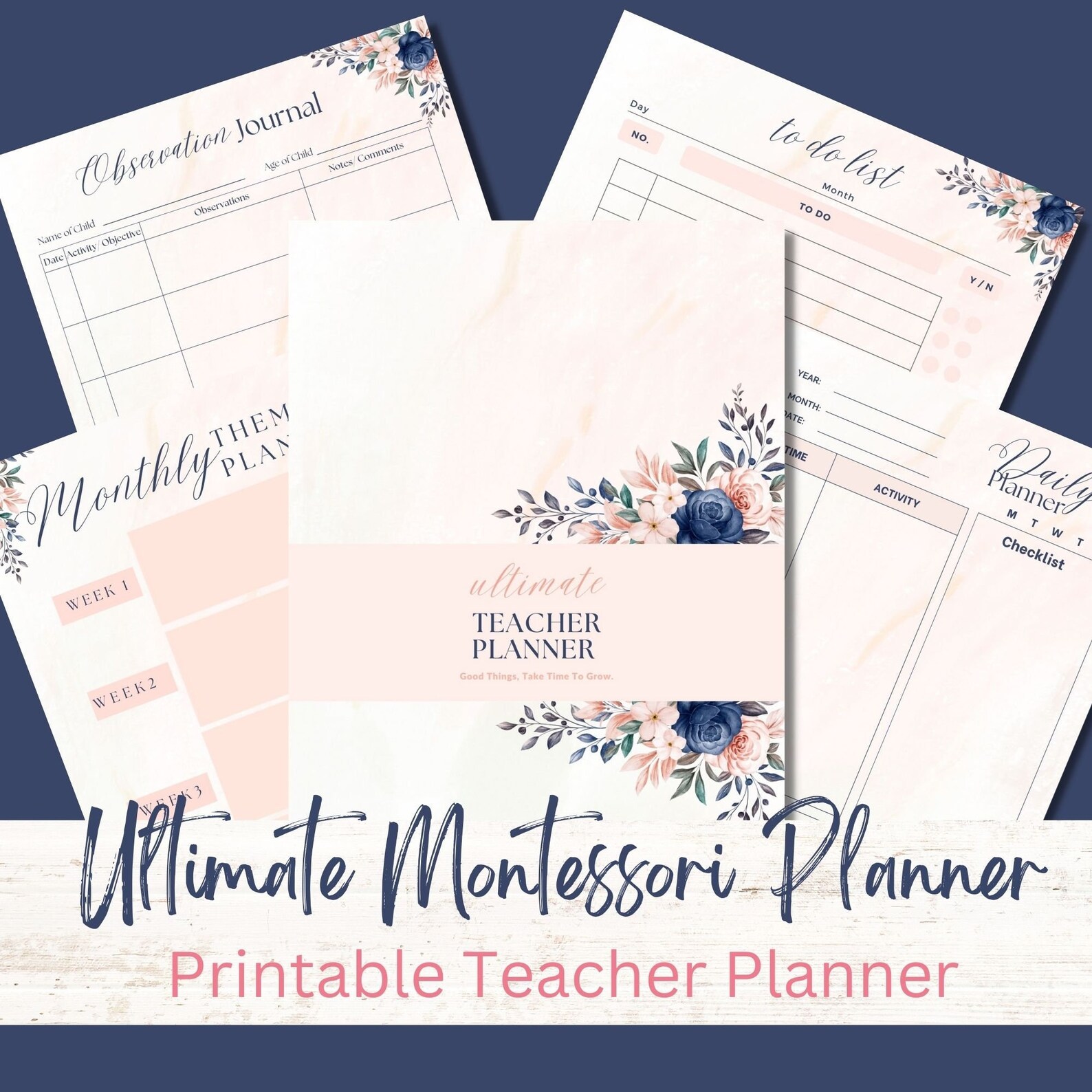 The Ultimate Montessori Teacher Planner January 2024-december 2025 ...