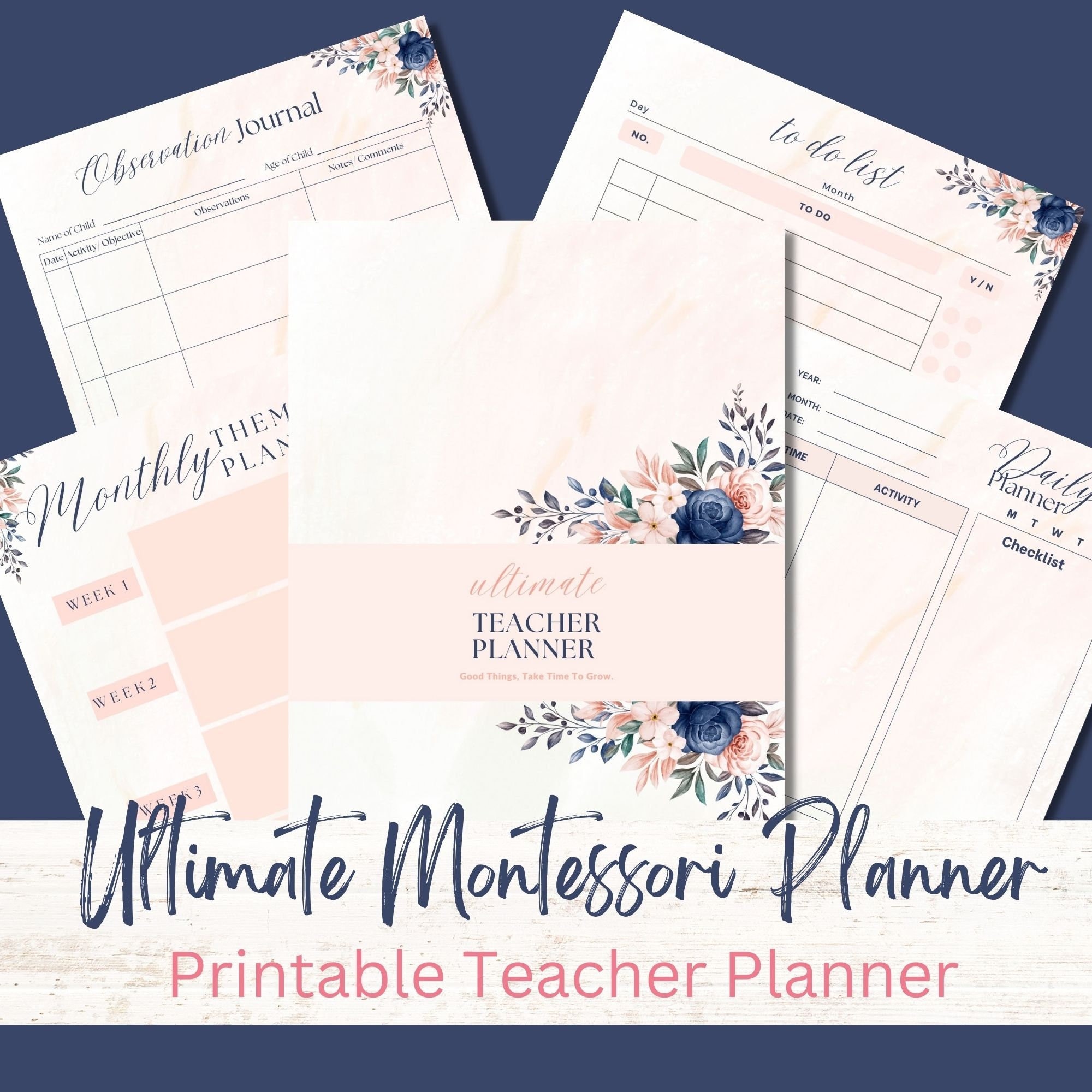 The Ultimate Montessori Teacher Planner January 2024-december 2025 ...