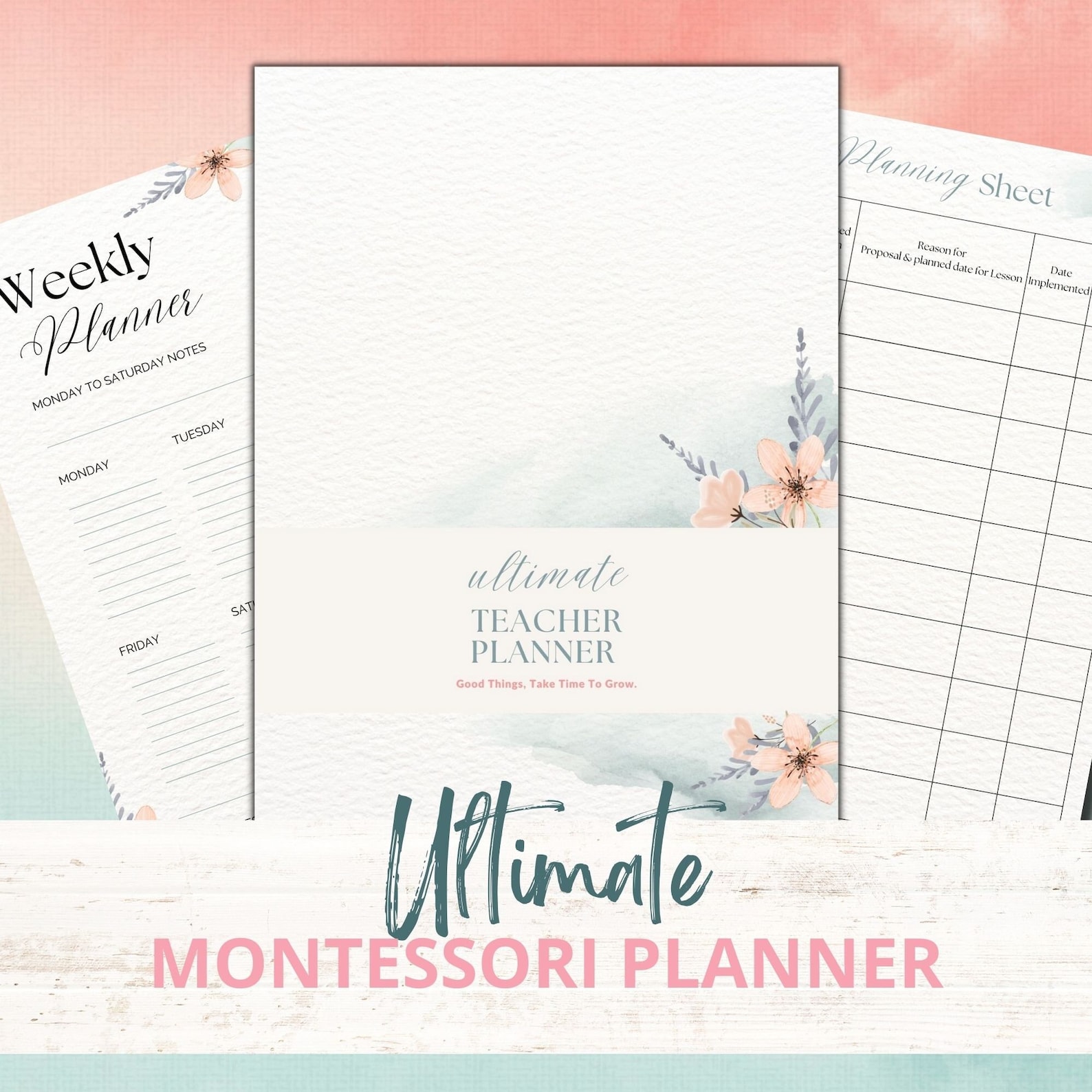 The Ultimate Montessori Teacher Planner January 2024-december 2025 ...