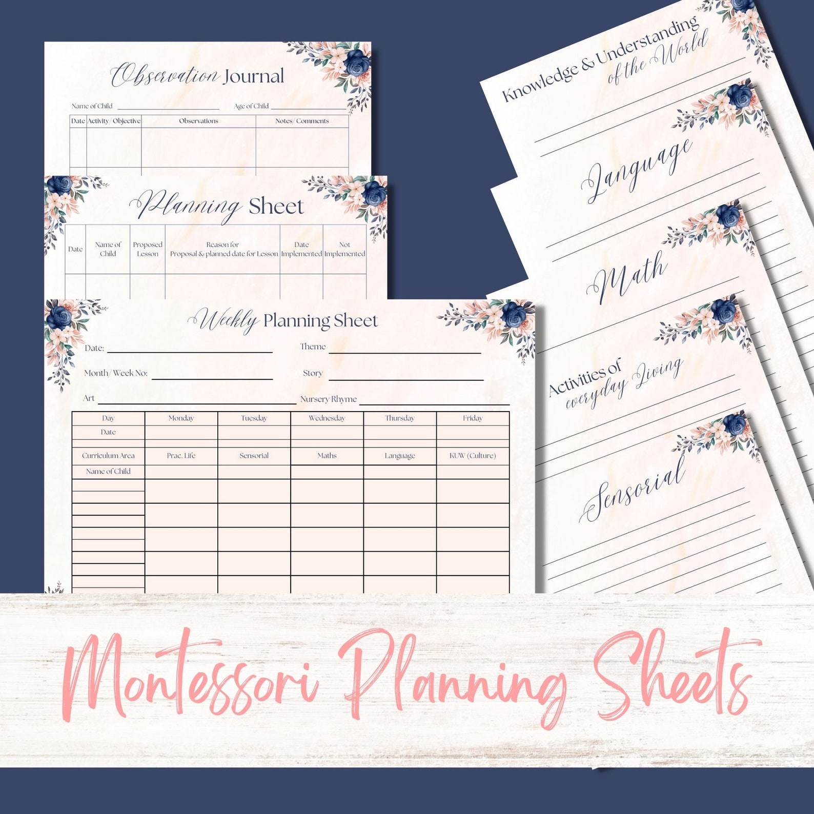 The Ultimate Montessori Teacher Planner January 2024-december 2025 ...