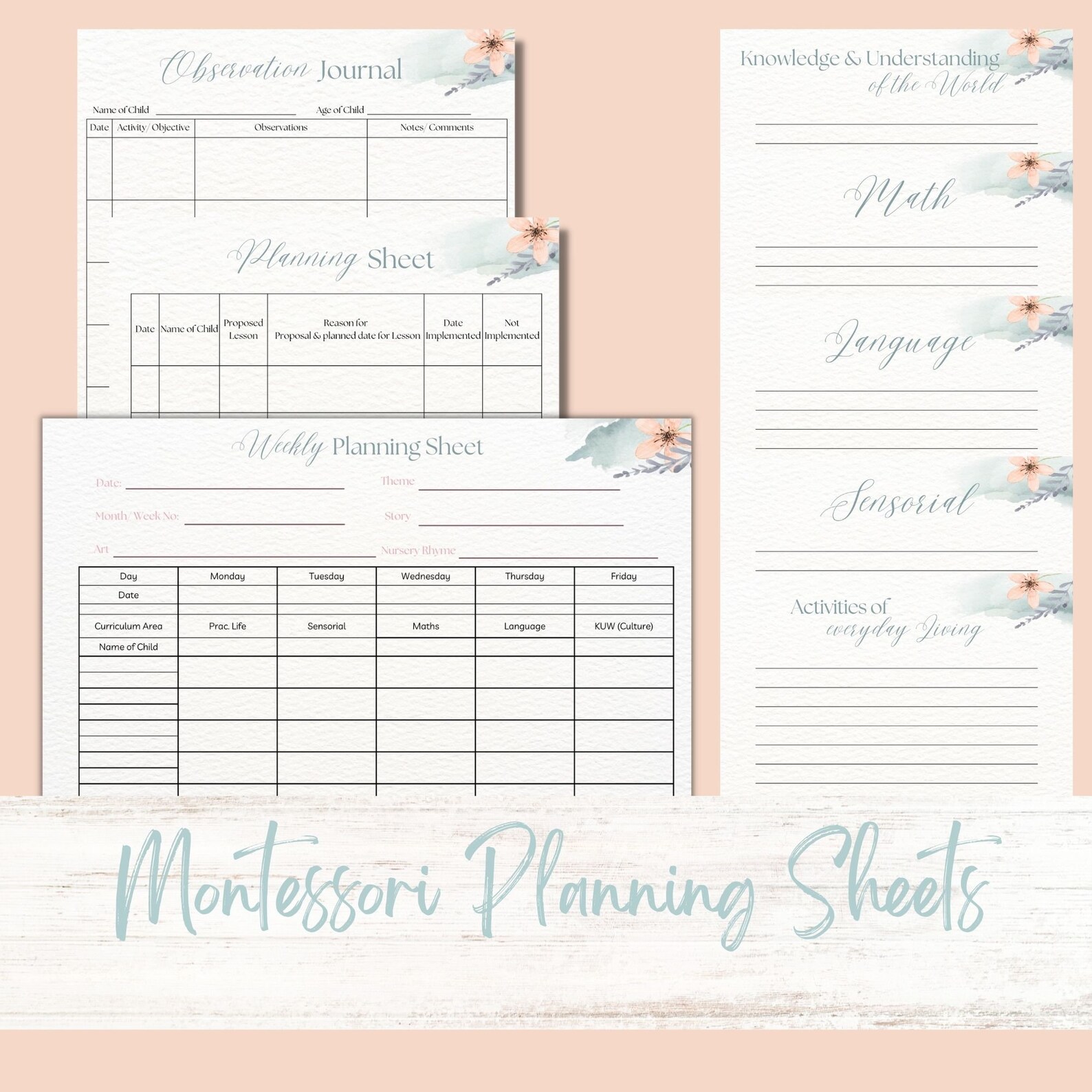 The Ultimate Montessori Teacher Planner January 2024-december 2025 ...