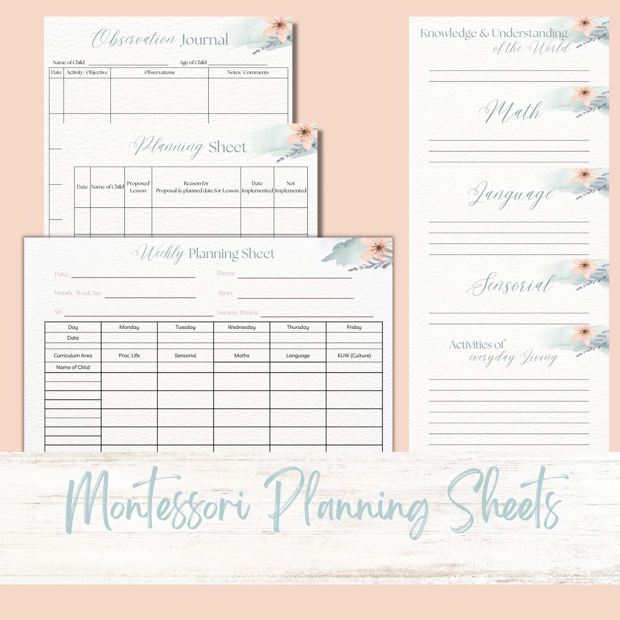 The Ultimate Montessori Teacher Planner January 2024-december 2025 ...