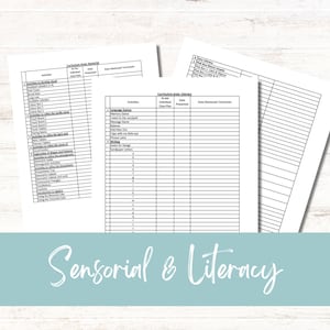 Montessori Record Keeping for Classroom or Homeschool Settings ...