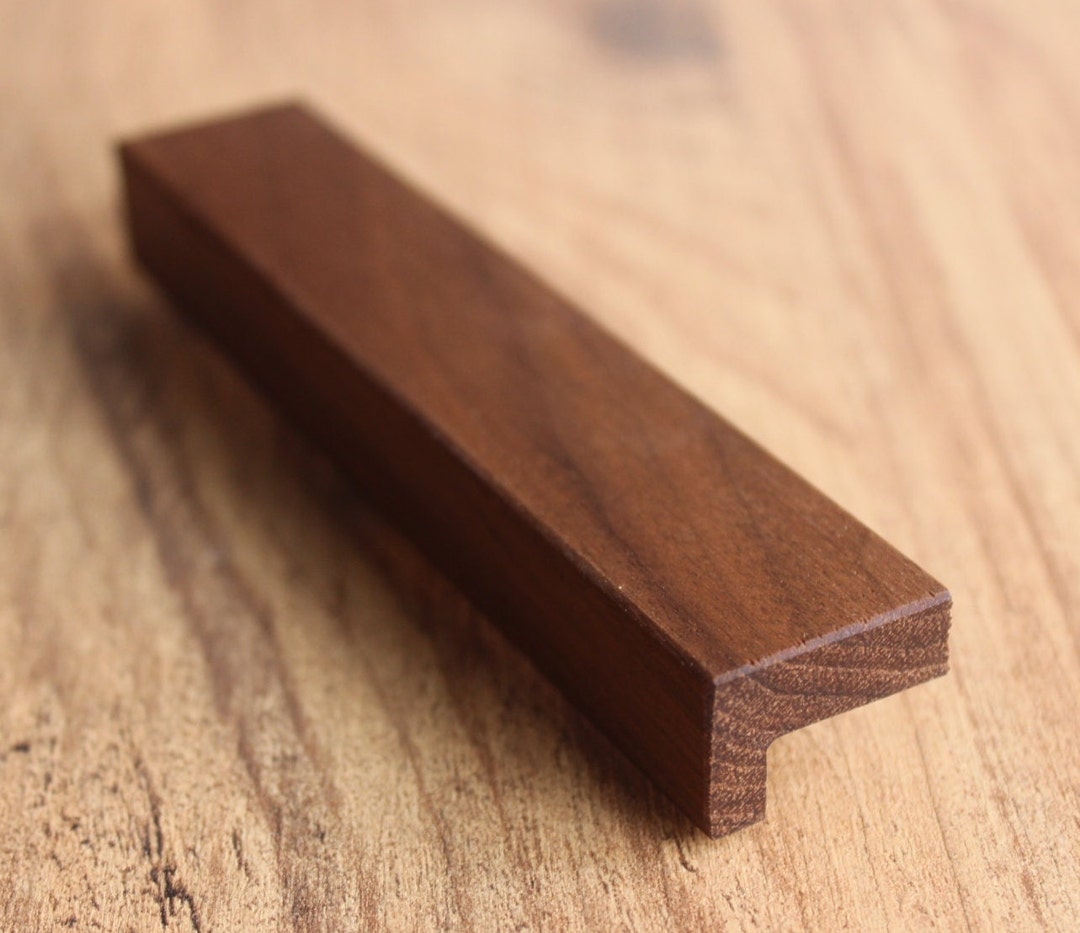 Modern Cabinet Pulls, Natural Wood, Dresser Handle, Kitchen Cabinet ...