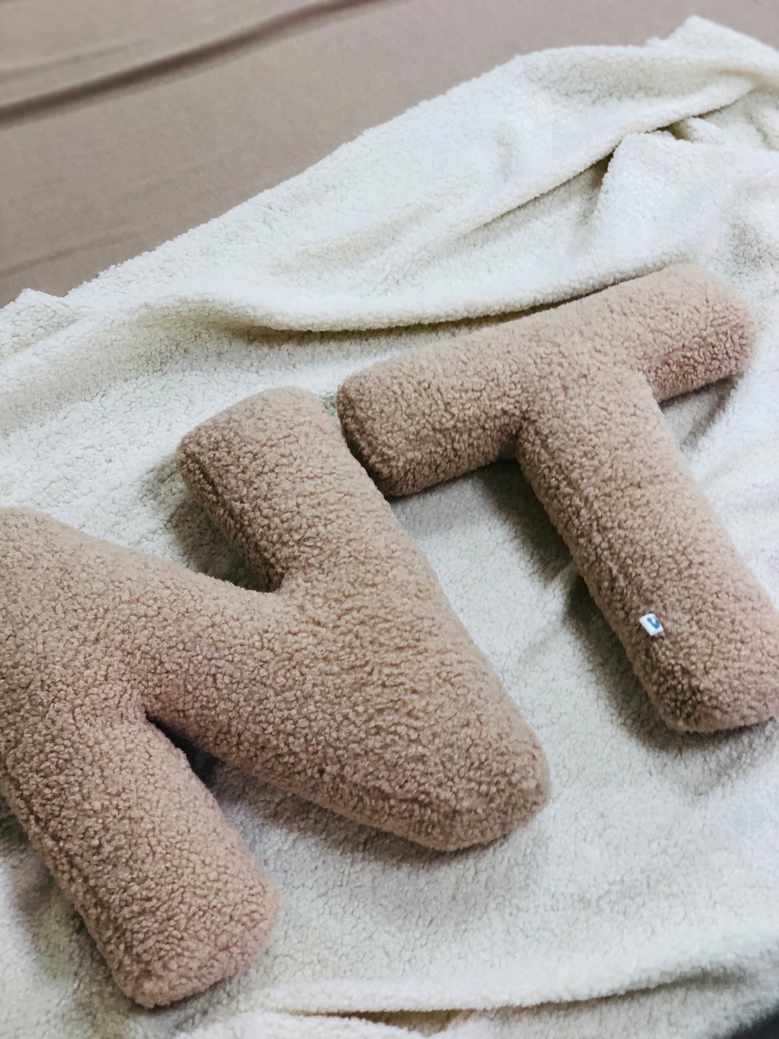 Plush Soft Letter Pillow, Custom Fabric Letter, Personalized Initial ...