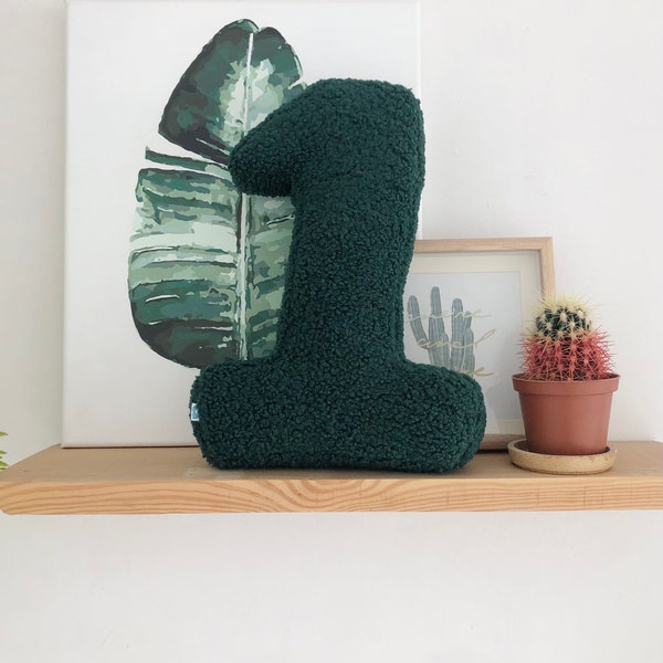Number Pillow - Etsy