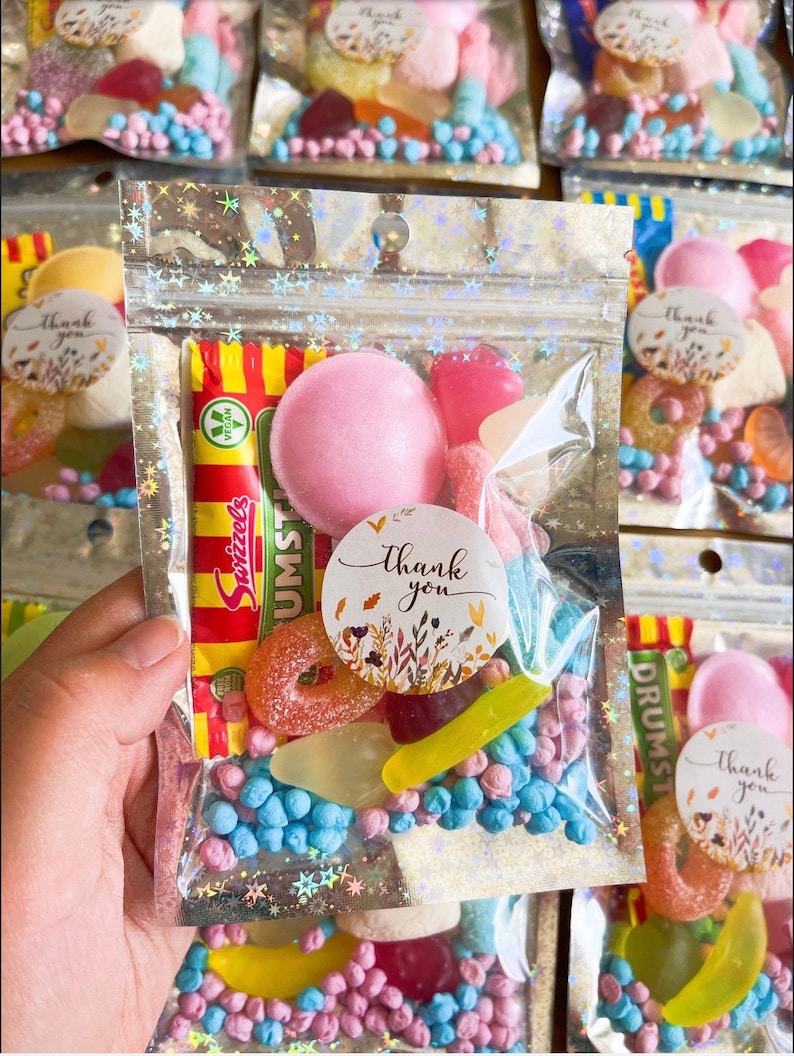 Sweets Party Bags,christmas Sweets,prefilled Sweets Favours,gift ...